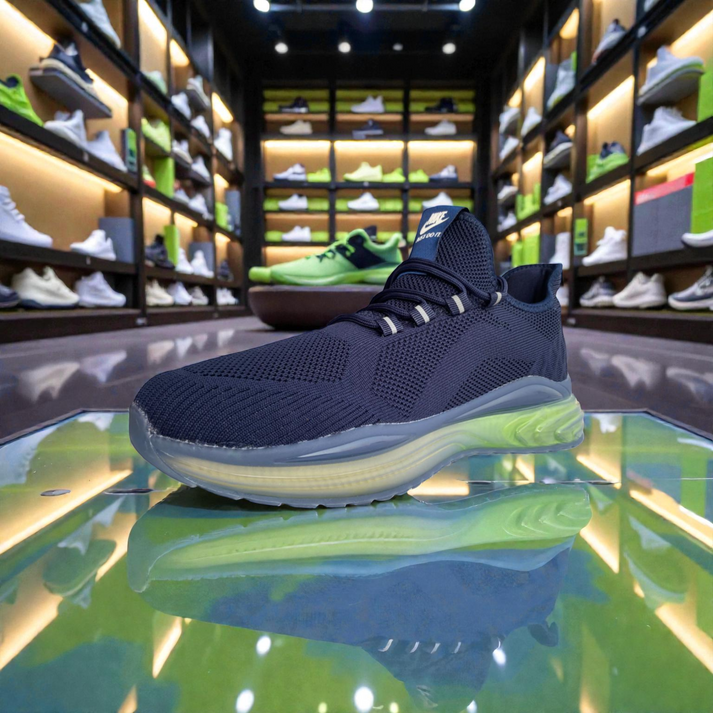 922 Blue Premium Logo Men’s Duty Comfort Sneakers – Medifeet.com